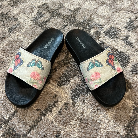 Johnny Was | Shoes | Johnny Was Pool Slides | Poshmark